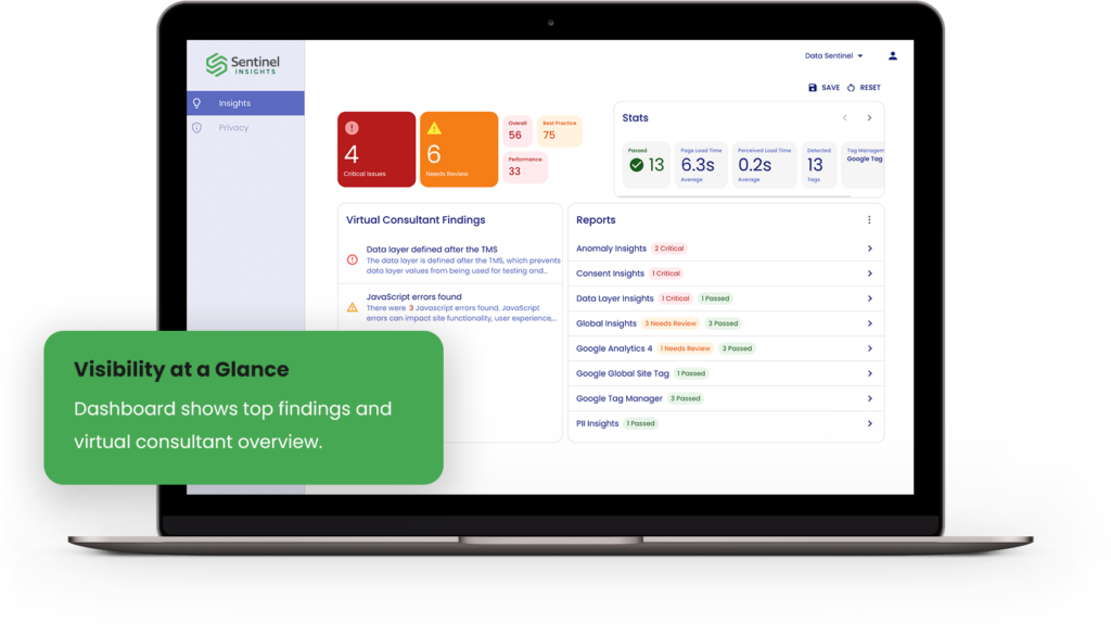 Sentinel Insights - Trust Your Data